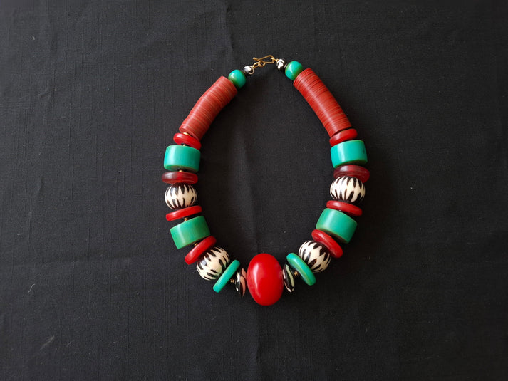 Congo Necklace 212 – Nyota & Kazuri